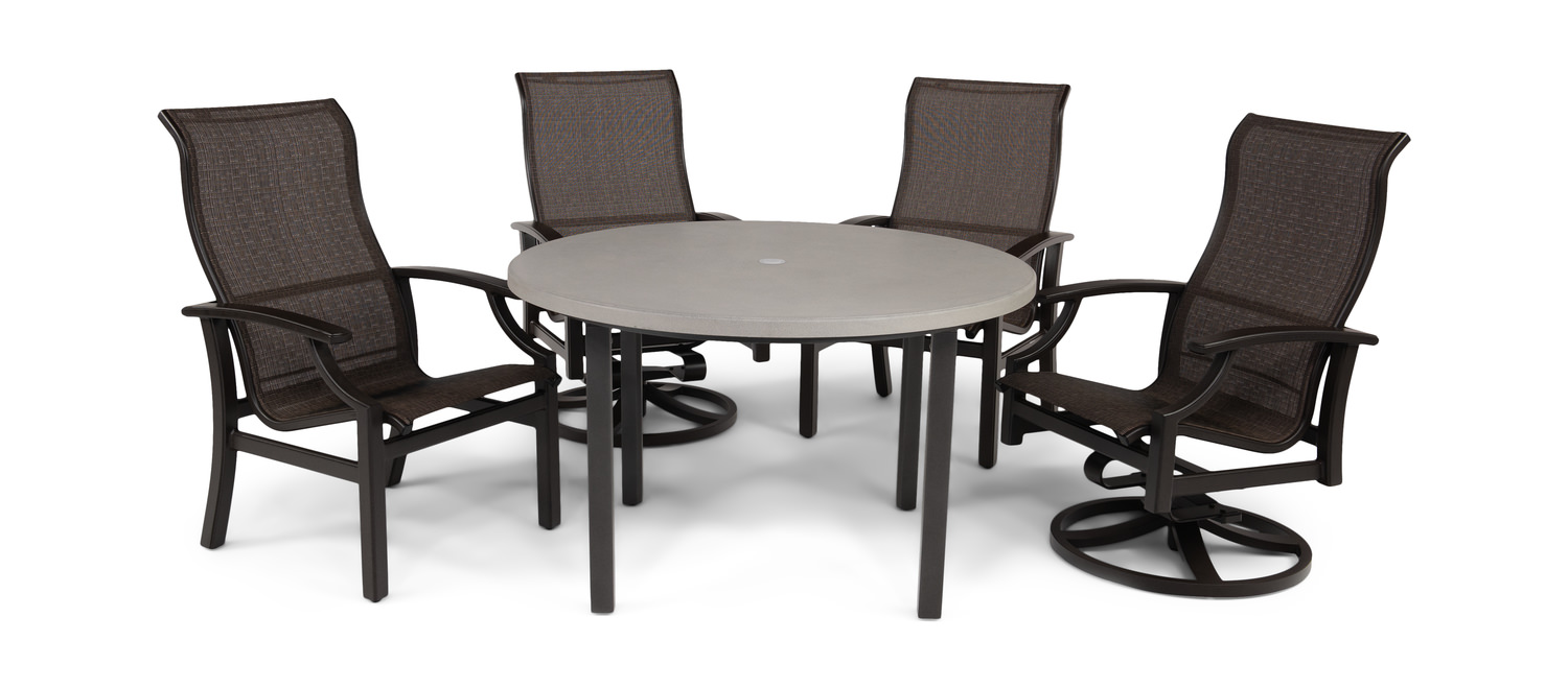 Shoreline 5pc Patio Set Gph Pt