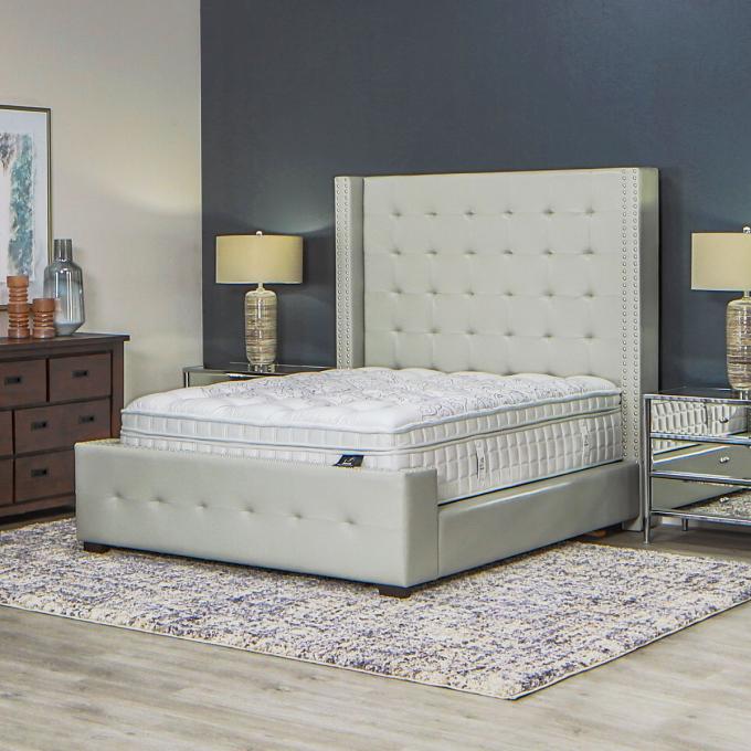 Bel Air Eastern King Mattress & Horizontal Contempo III Adjustable ...