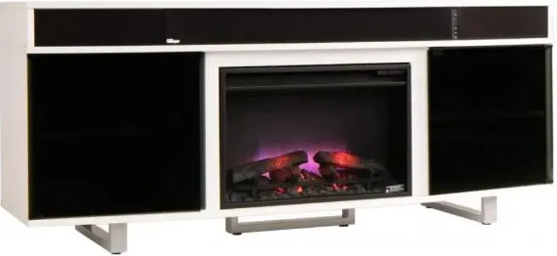 Jerome's fireplace tv stand store