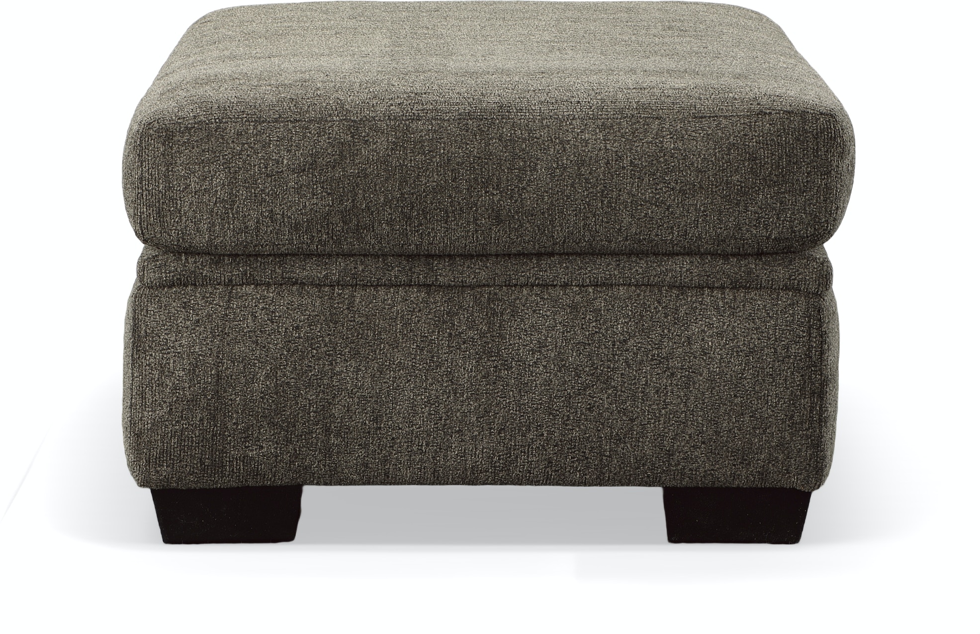 Behold BAILEY OTTOMAN-CHARCOAL