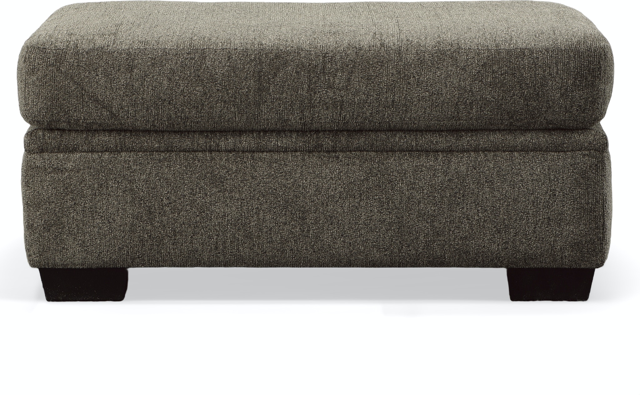 Behold BAILEY OTTOMAN-CHARCOAL