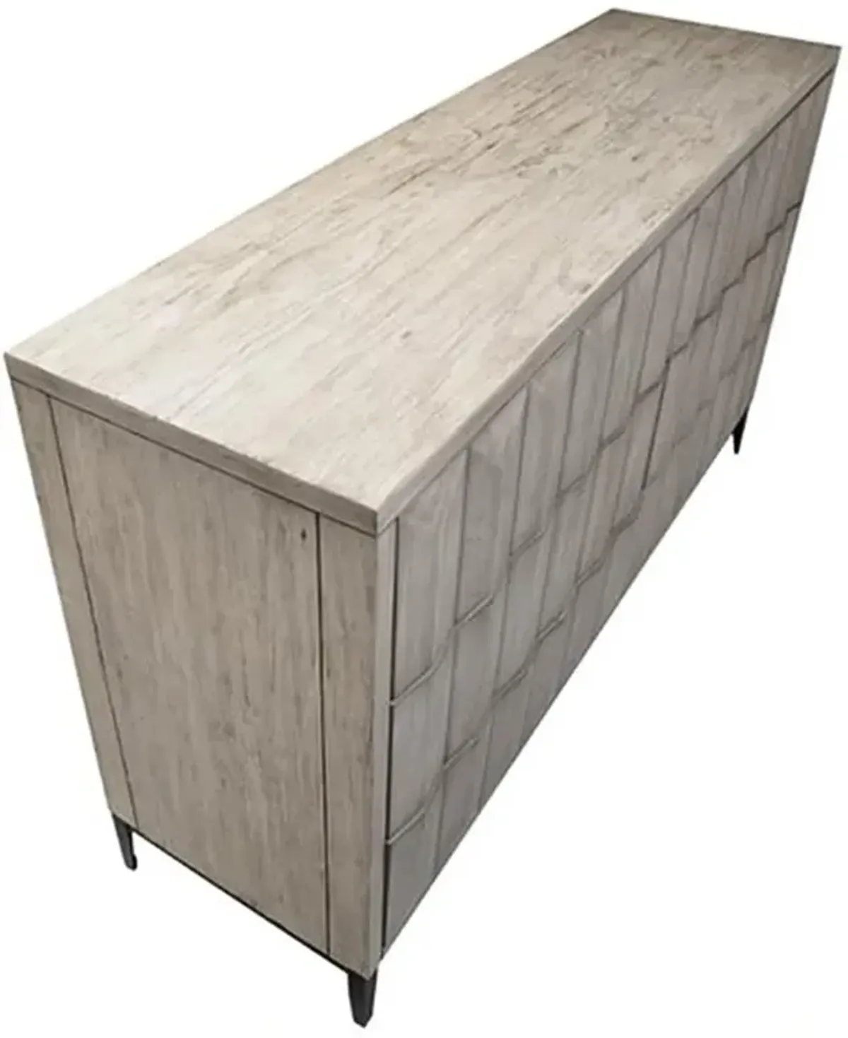 Worlds Away Atticus Modern Classic White Natural Grasscloth Double ...