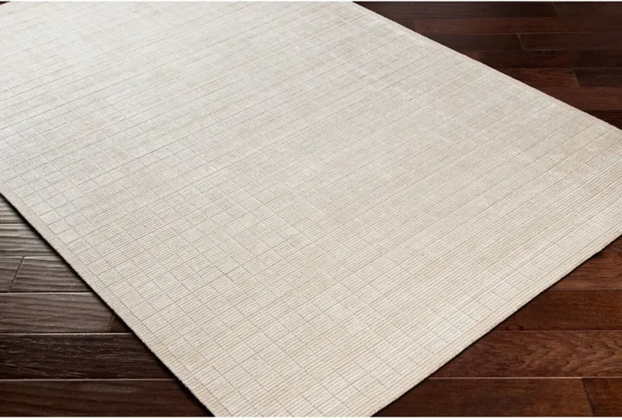 Machi Modern Classic Beige Patterned Rug Sample Kathy Kuo Home ...