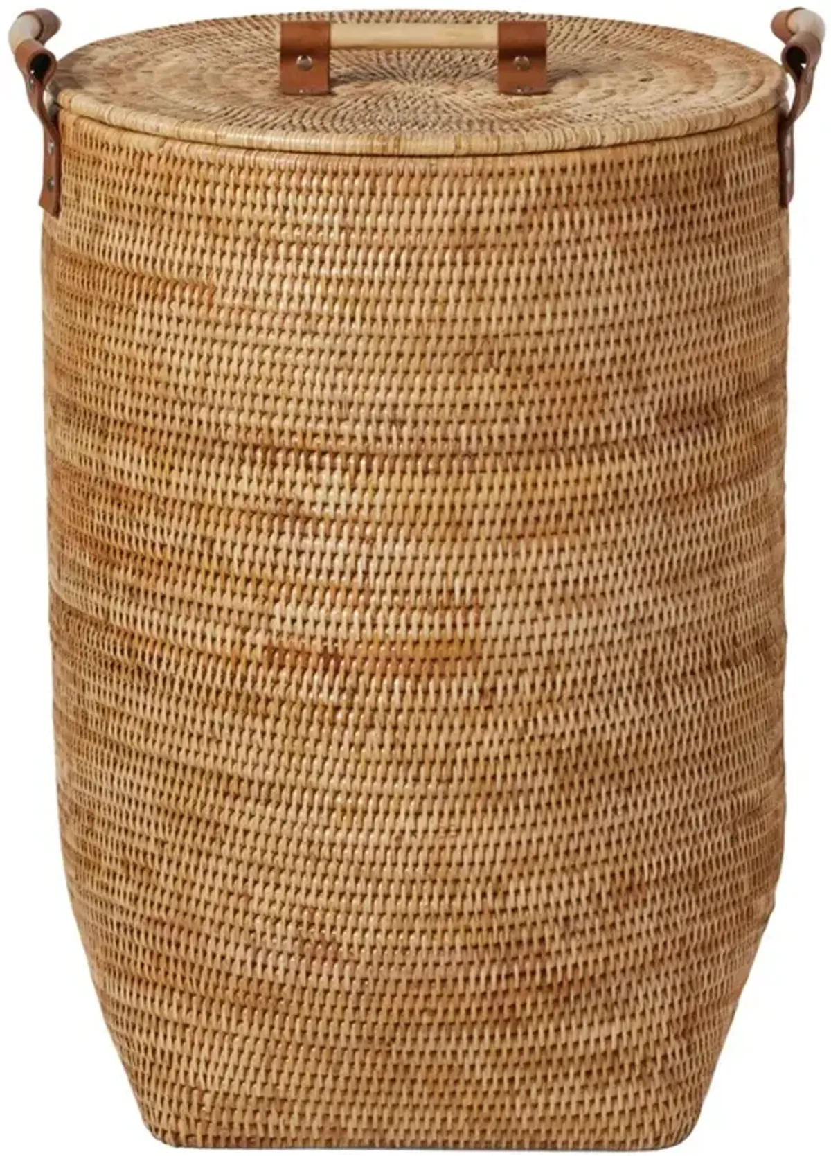 Pigeon and Poodle Kona Coastal Beach Beige Rattan Brush Holder by Kathy ...