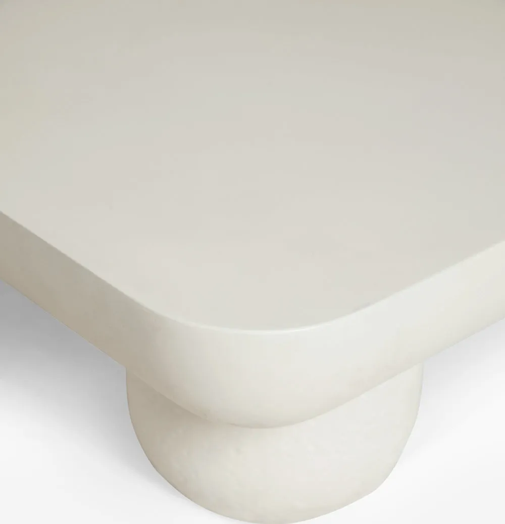 Clouded Square Coffee Table by Sarah Sherman Samuel