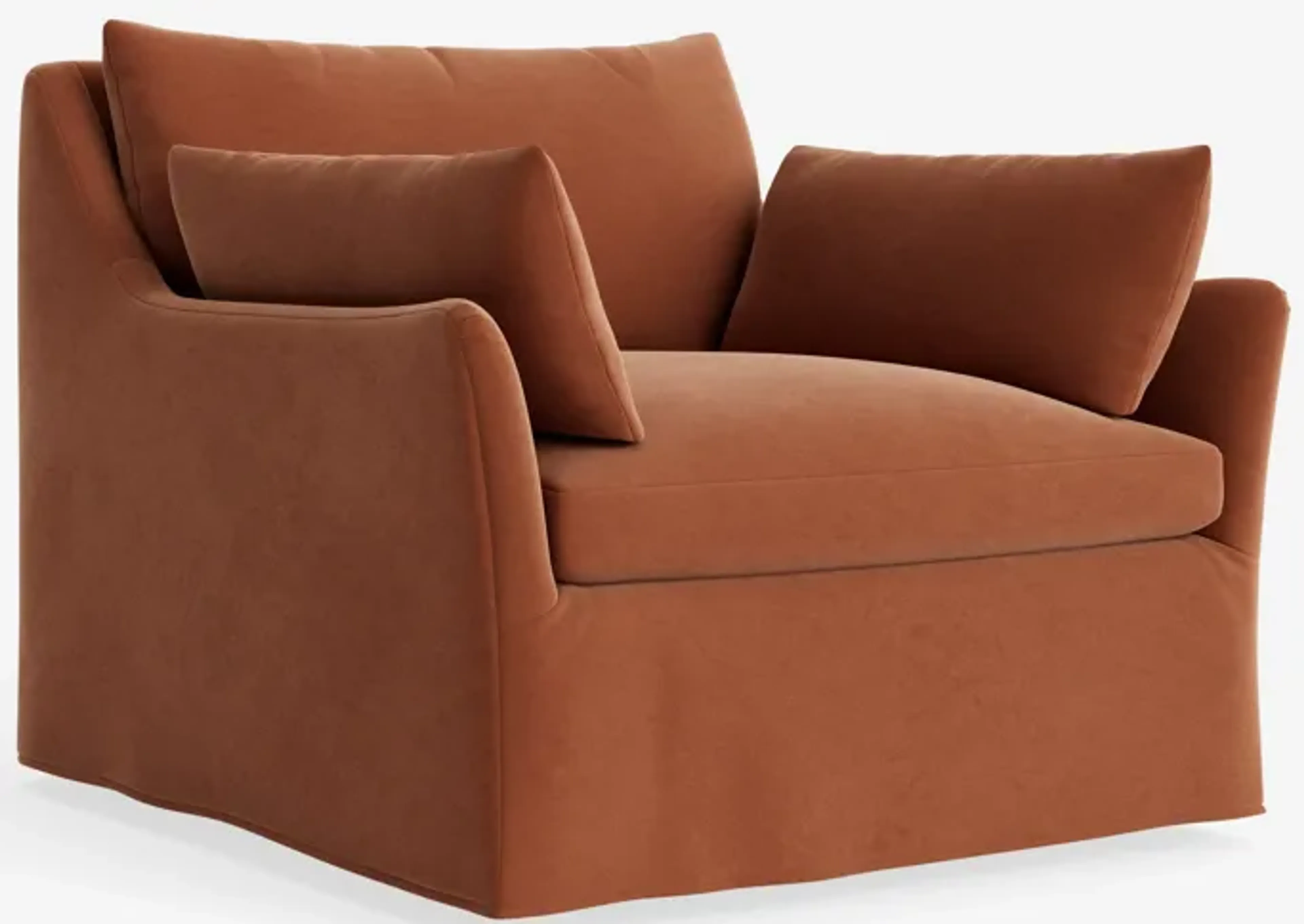 Portola Luxe Depth Slipcover Chair Lulu And Georgia | Furniture.com