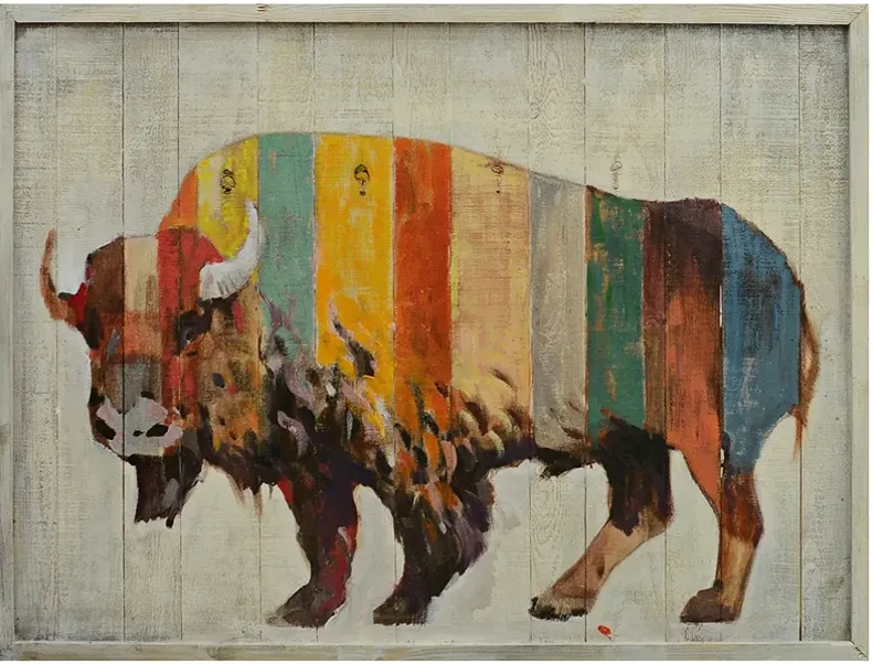 Crestview Collection Bruno 40" Wide Panel Wall Art