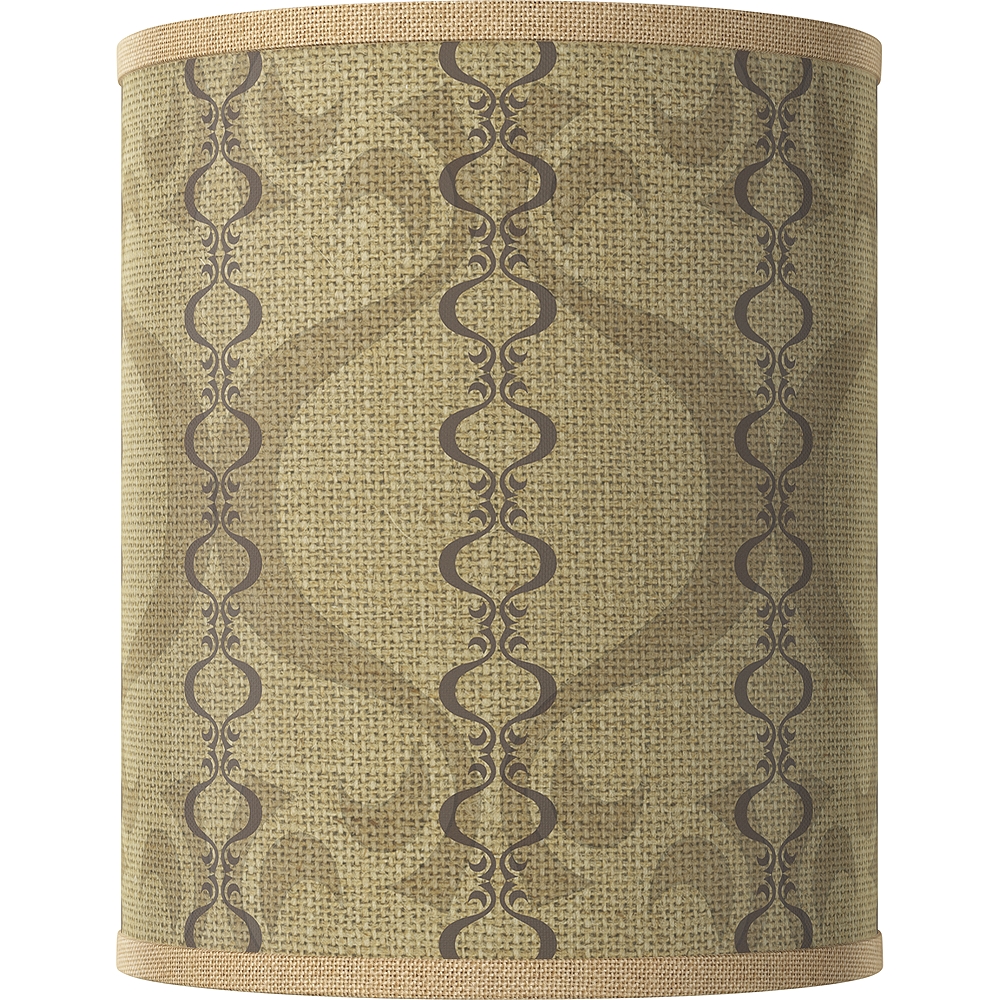 Colette Pattern Giclee Glow Lamp Shade 10x10x12 (Spider)