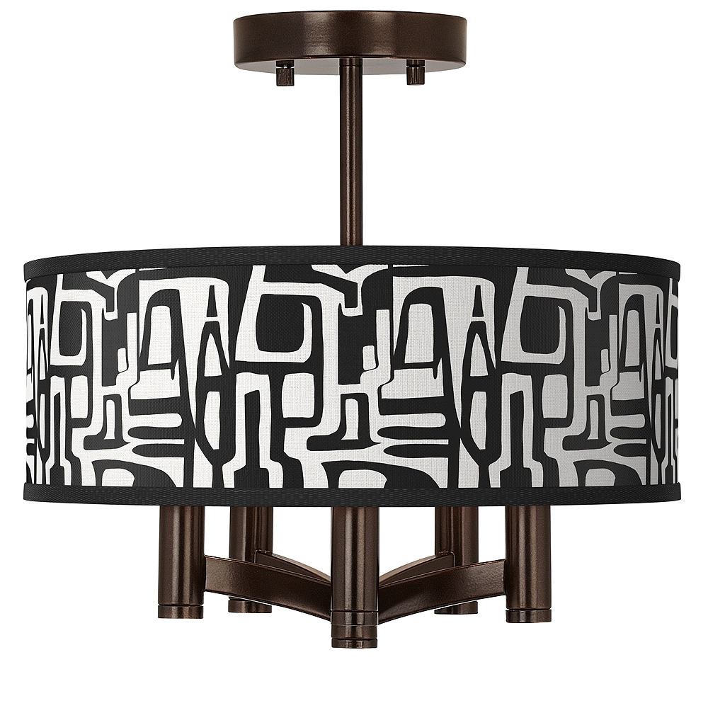 Tempo Ava 5-Light Bronze Ceiling Light