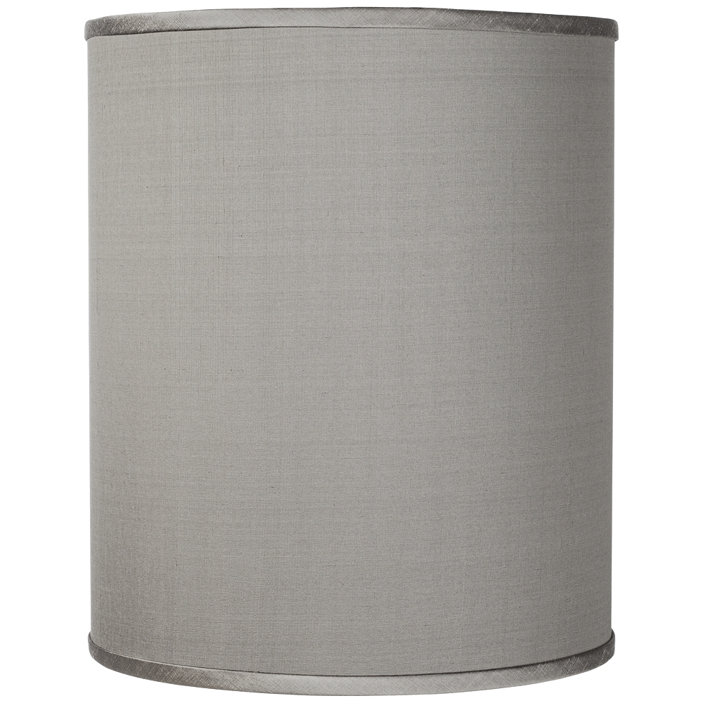 Possini Euro Handcrafted Gray Drum Lamp Shade 10x10x12 (Spider)