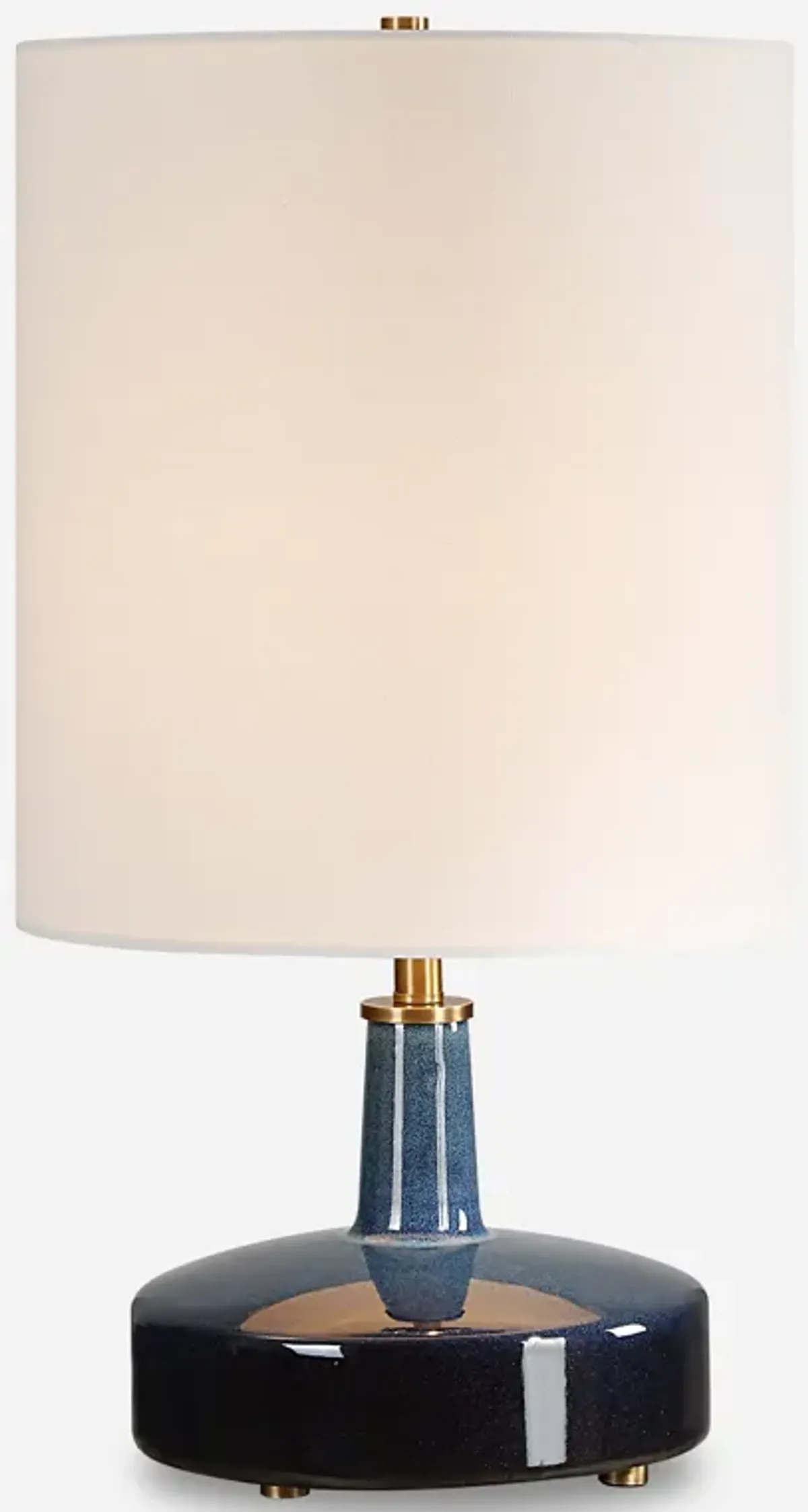 Black Marble Metal Table Lamp by RC Willey | Furniture.com