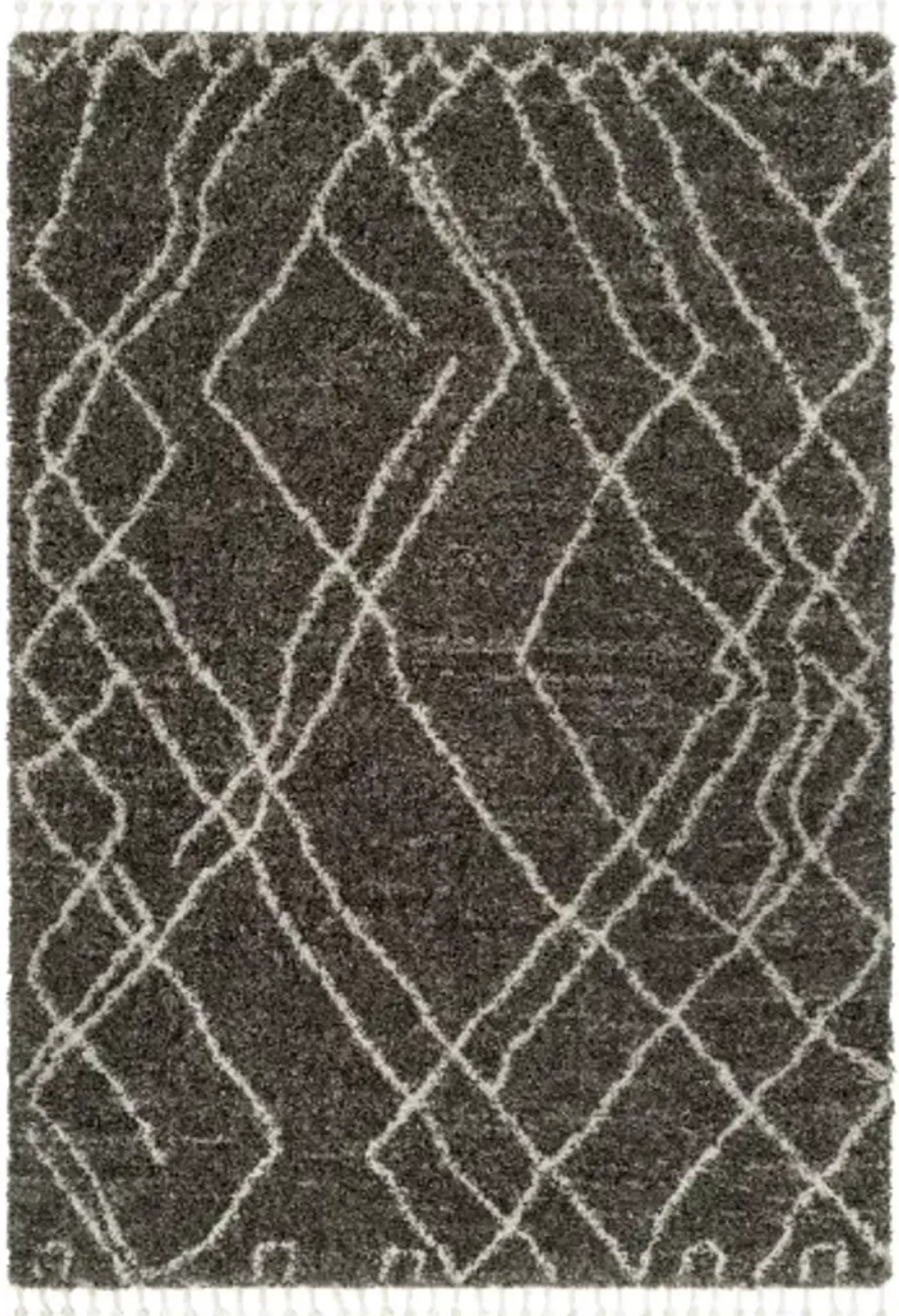 Casablanca Shag CAG-2315 5'3” x 7' Machine Woven Rug by MINE ...