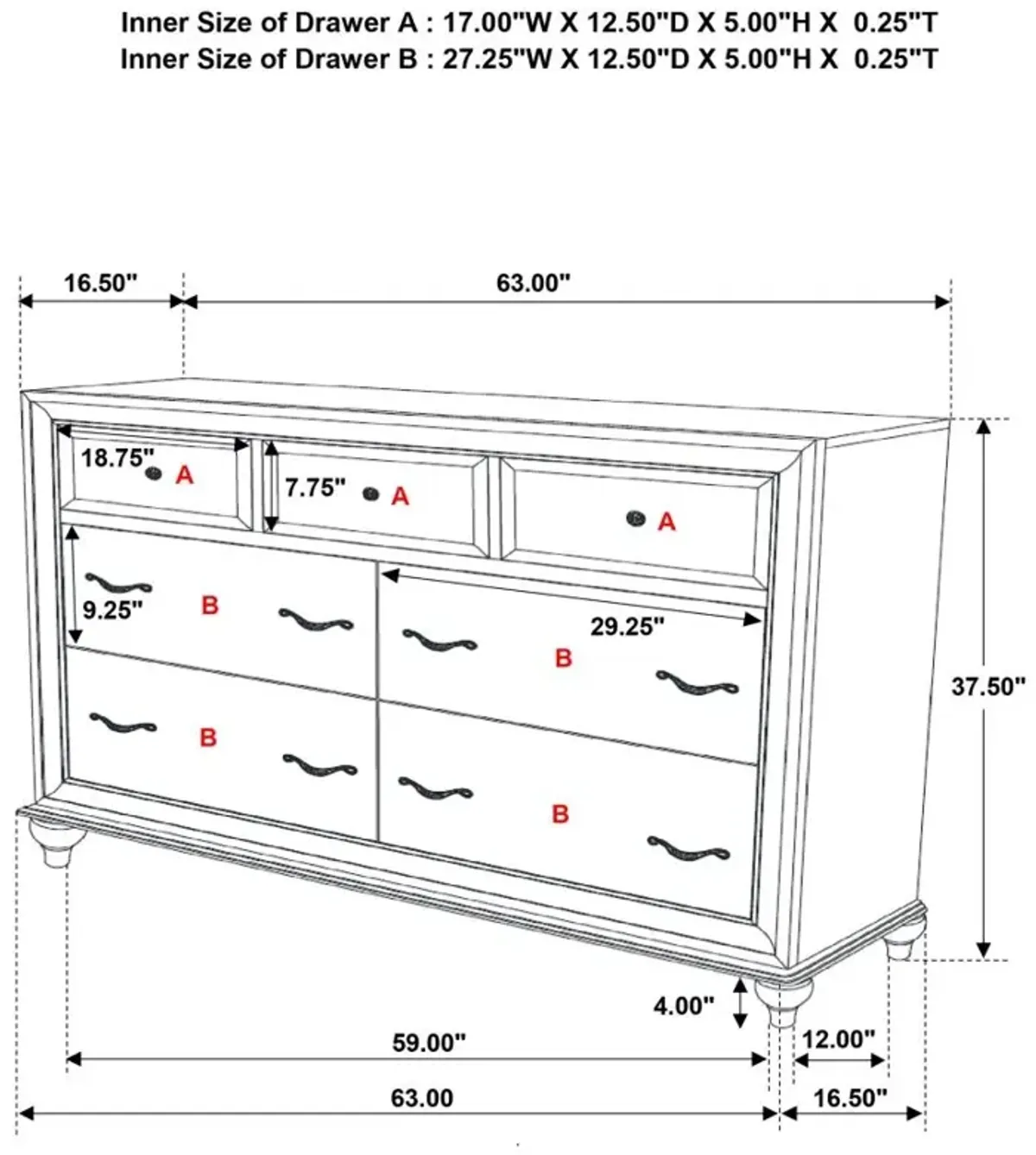 Dressers and Chests of Drawers for Bedroom | Furniture.com