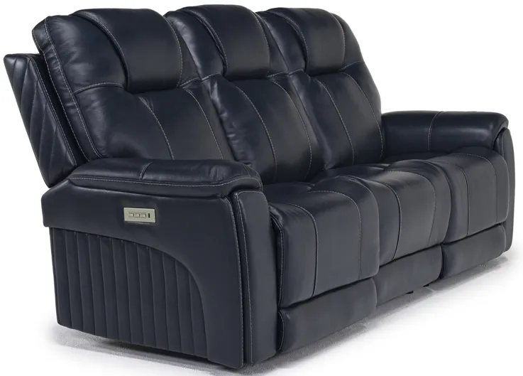 Echo 3 Power Theater Sofa in Ocean by Mor Furniture | Furniture.com