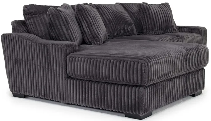 Casper Sofa Chaise in Pony Slate, Left Facing