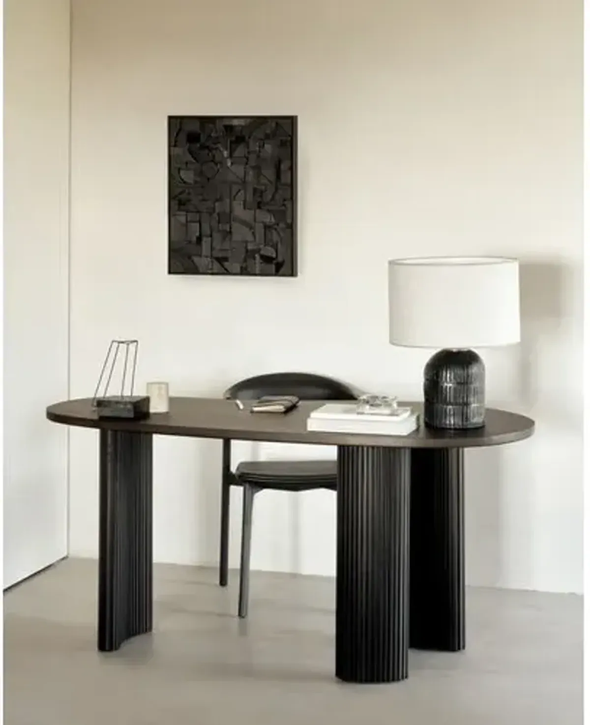 Ava Writing Desk - Brown by One Kings Lane | Furniture.com