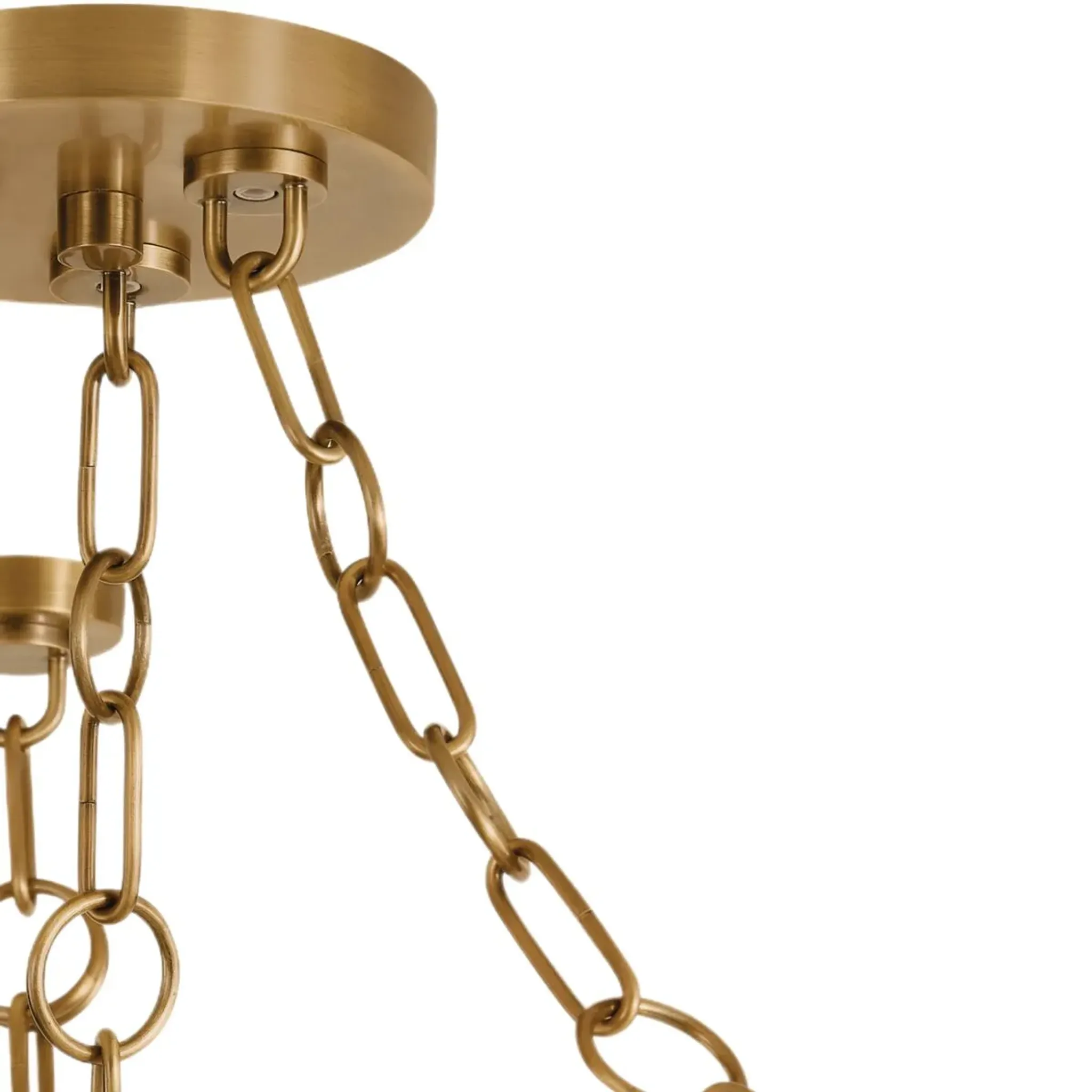 Joaquin Chandelier Patina Brass Luna Troy Lighting Gold One Kings Lane ...