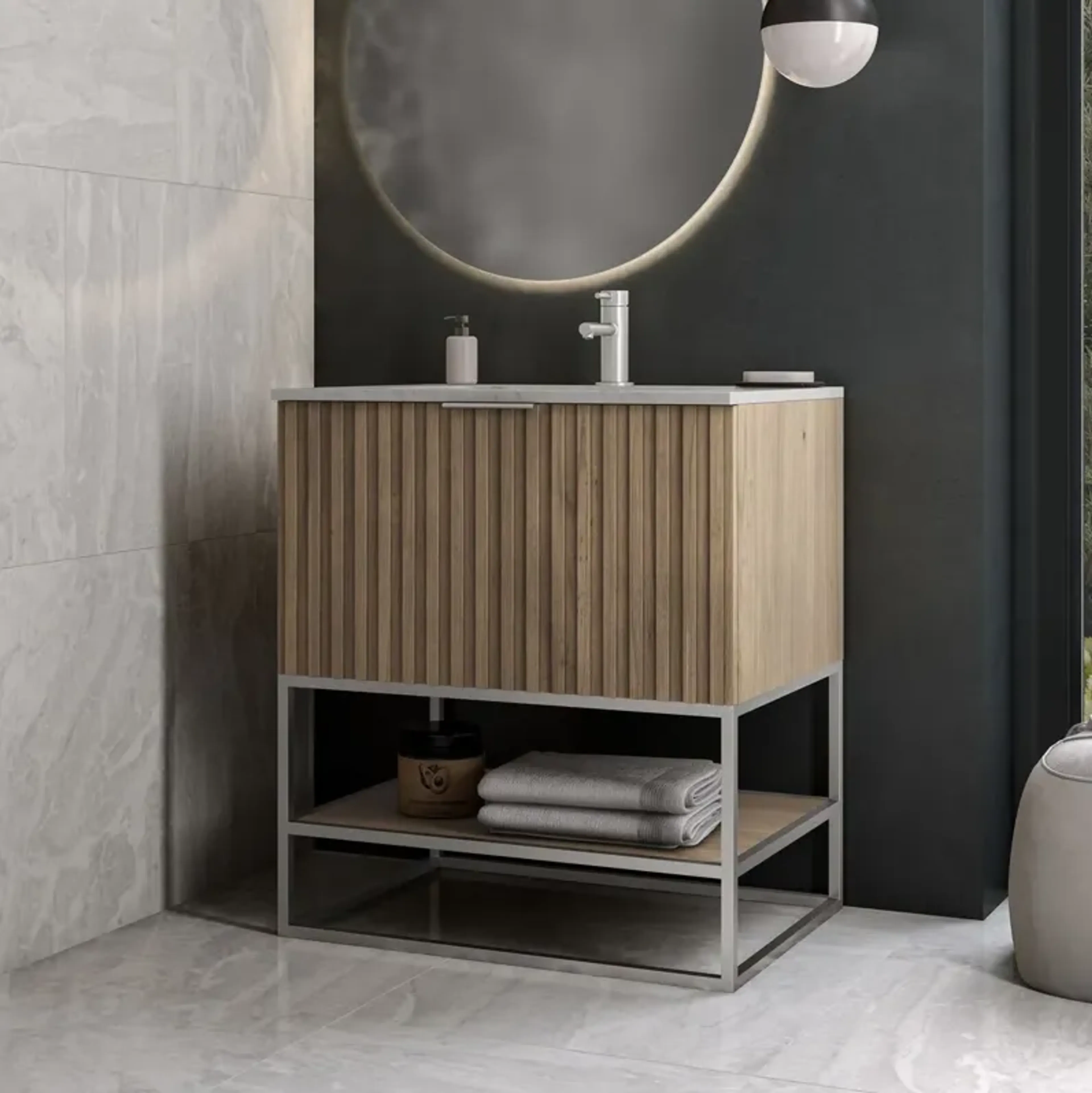 Terra 30 Single Sink Bathroom Vanity One Kings Lane | Furniture.com