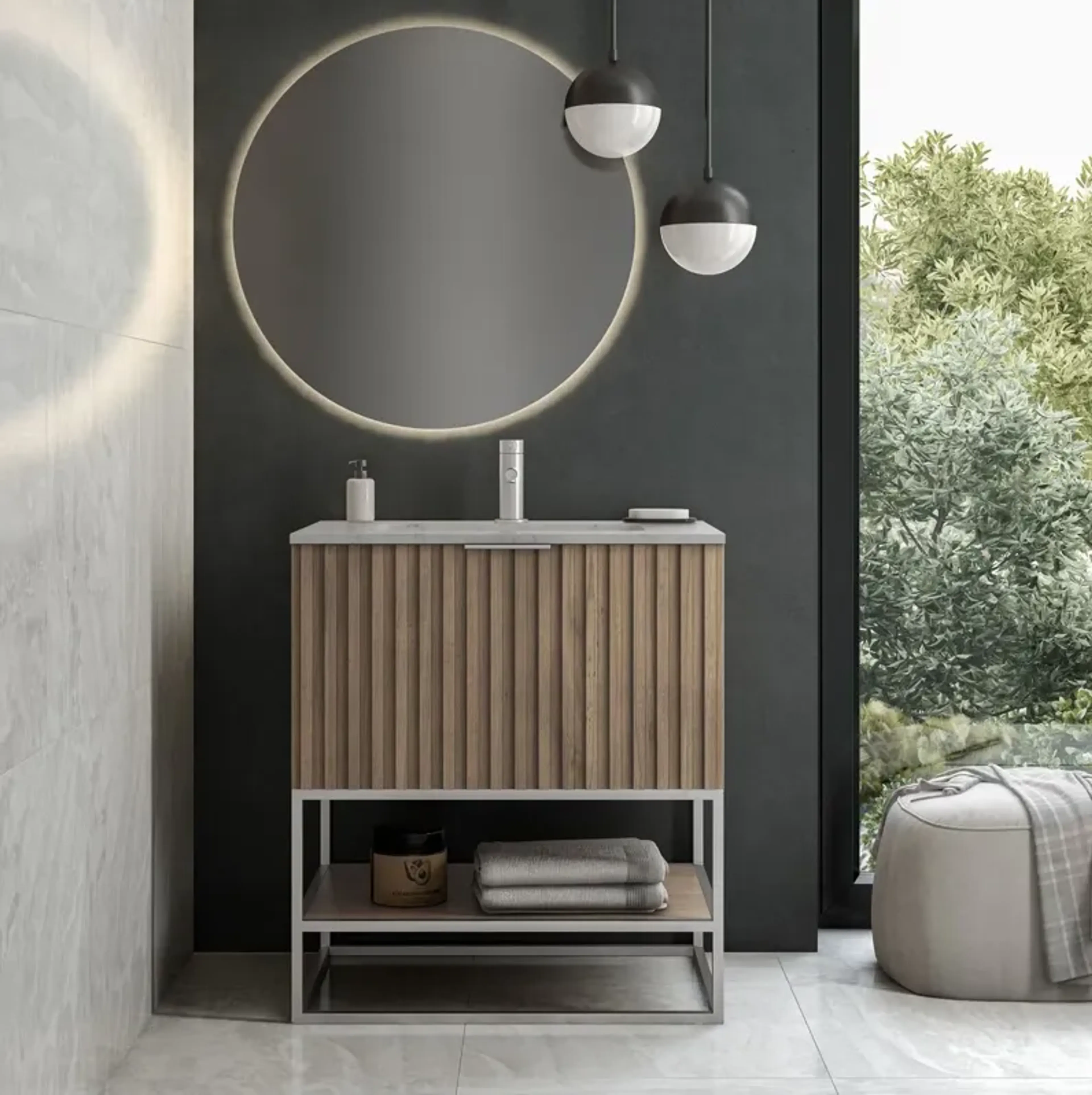 Terra 30 Single Sink Bathroom Vanity One Kings Lane | Furniture.com