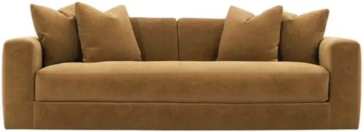 Winslow Velvet Bench-Seat Sofa by One Kings Lane | Furniture.com