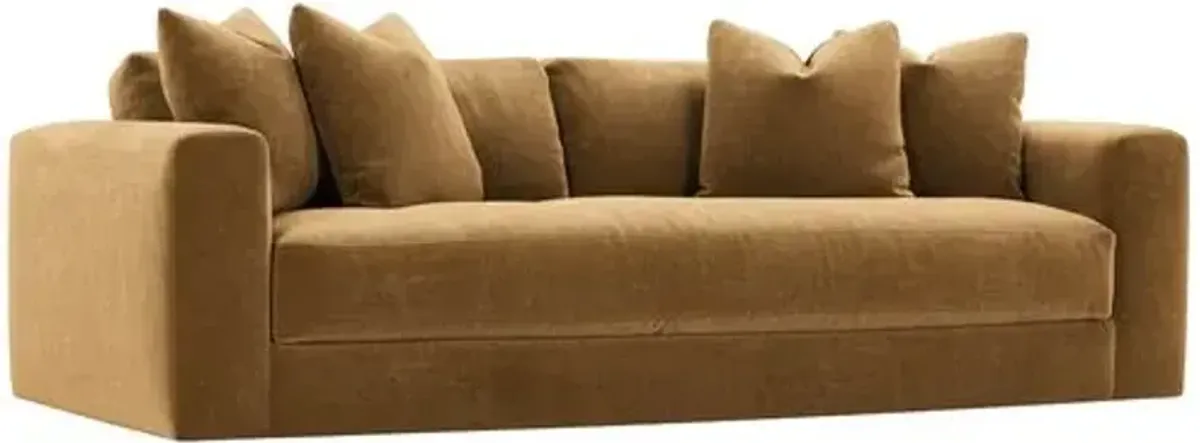 Winslow Velvet Bench-Seat Sofa by One Kings Lane | Furniture.com