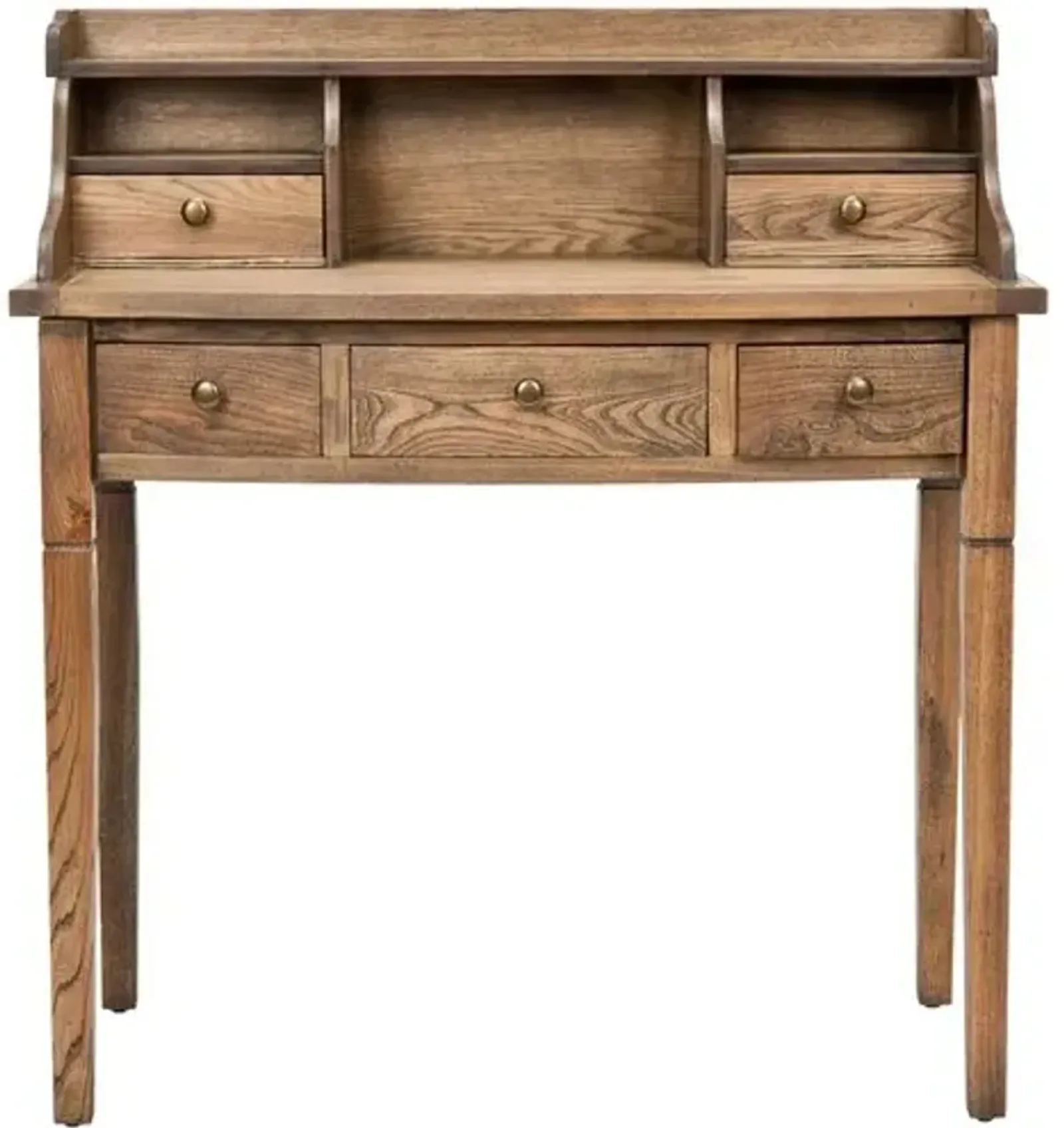 Ava Writing Desk - Brown by One Kings Lane | Furniture.com