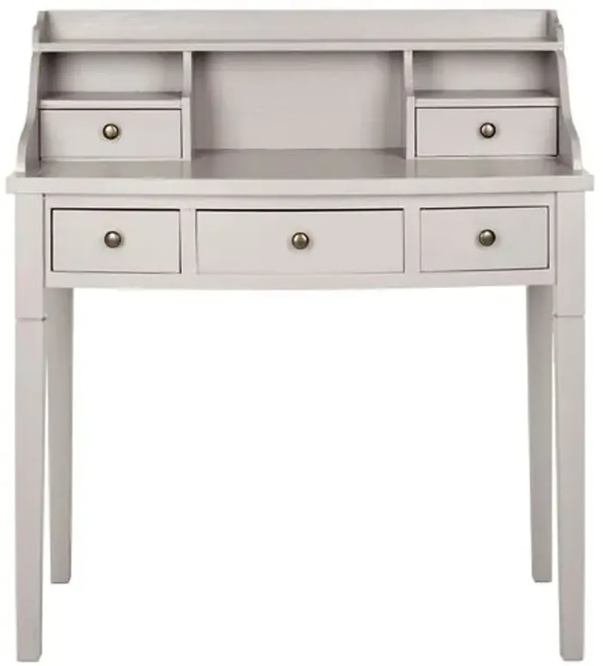 Ava Writing Desk - Brown by One Kings Lane | Furniture.com