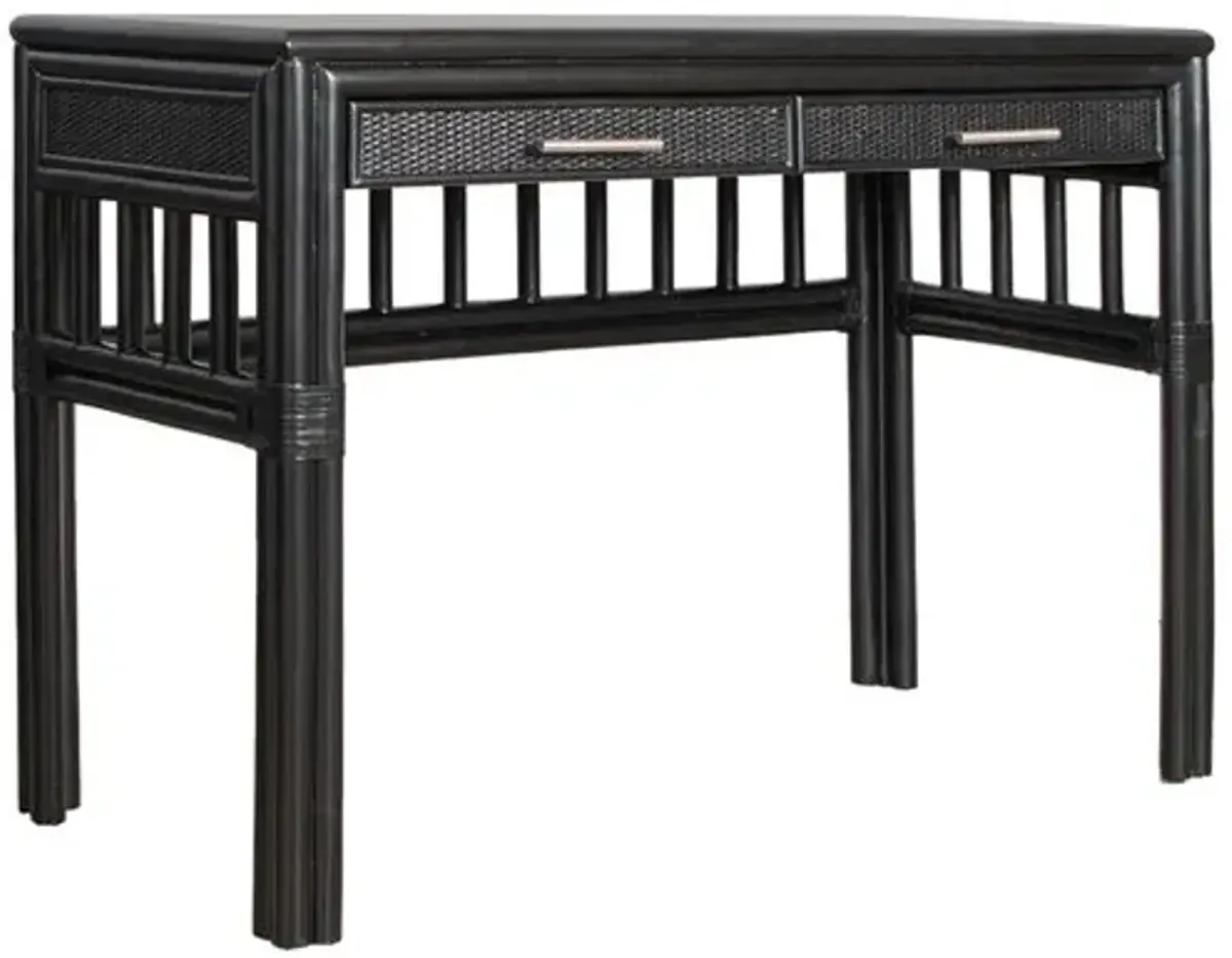 Ava Writing Desk - Brown by One Kings Lane | Furniture.com