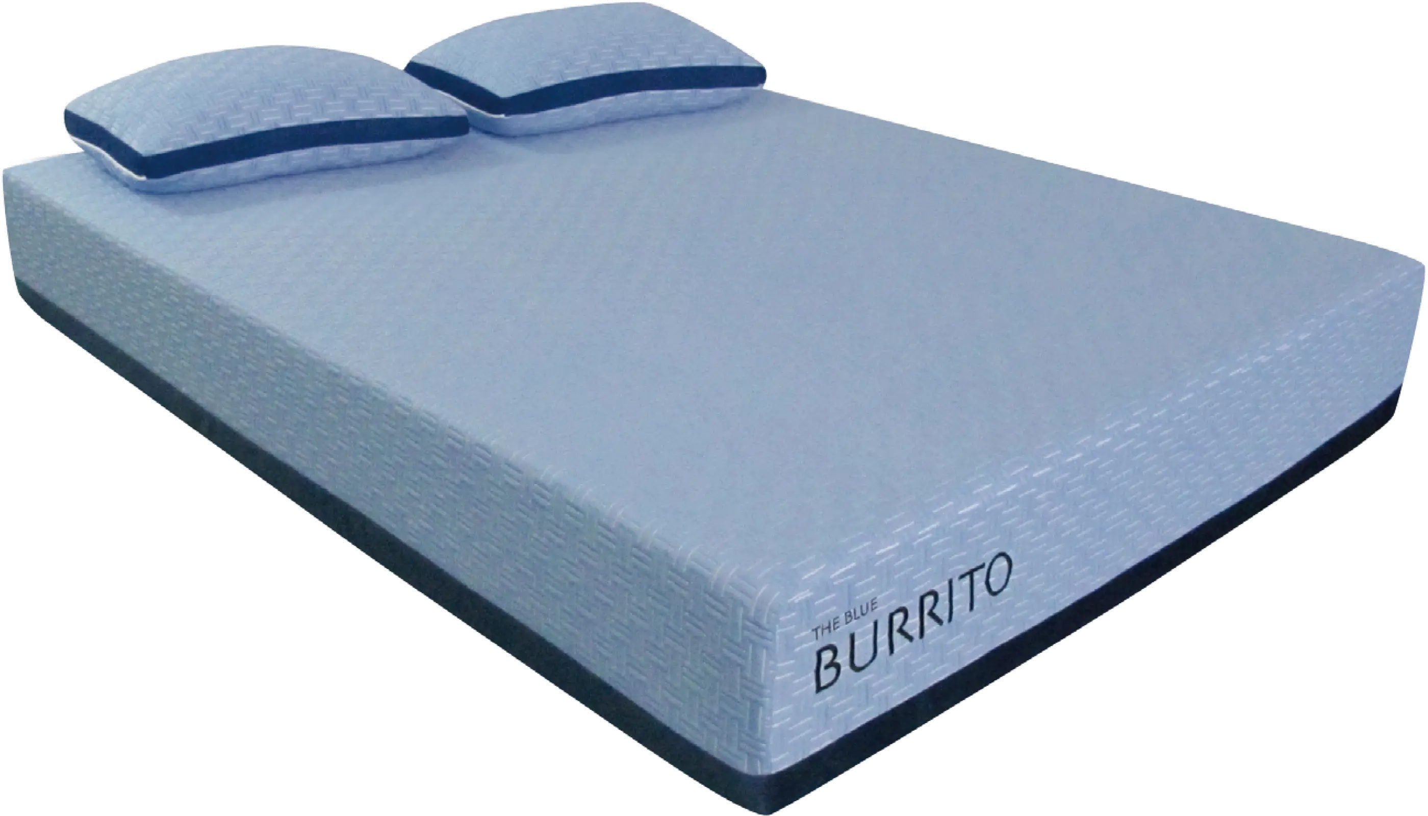 Blue Burrito Visco Gel Memory Foam Full Mattress