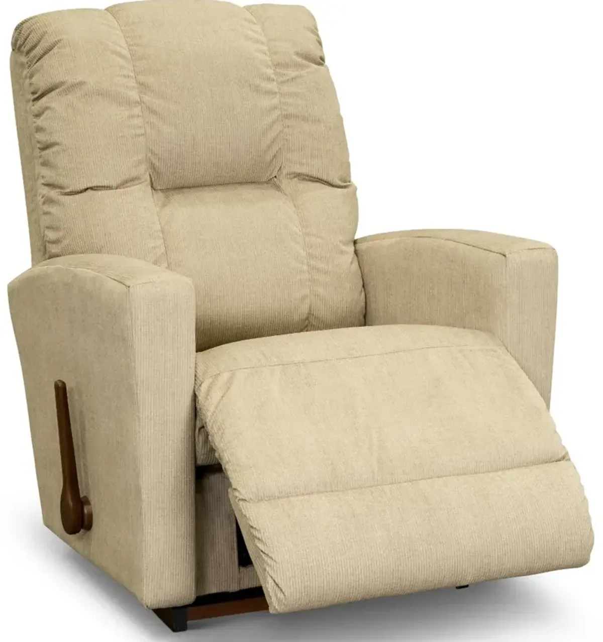 Scarlett Gray High-Leg Recliner by RC Willey | Furniture.com