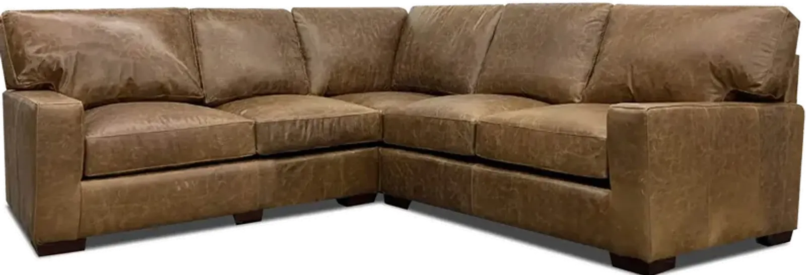 Leather sectional rc willey store