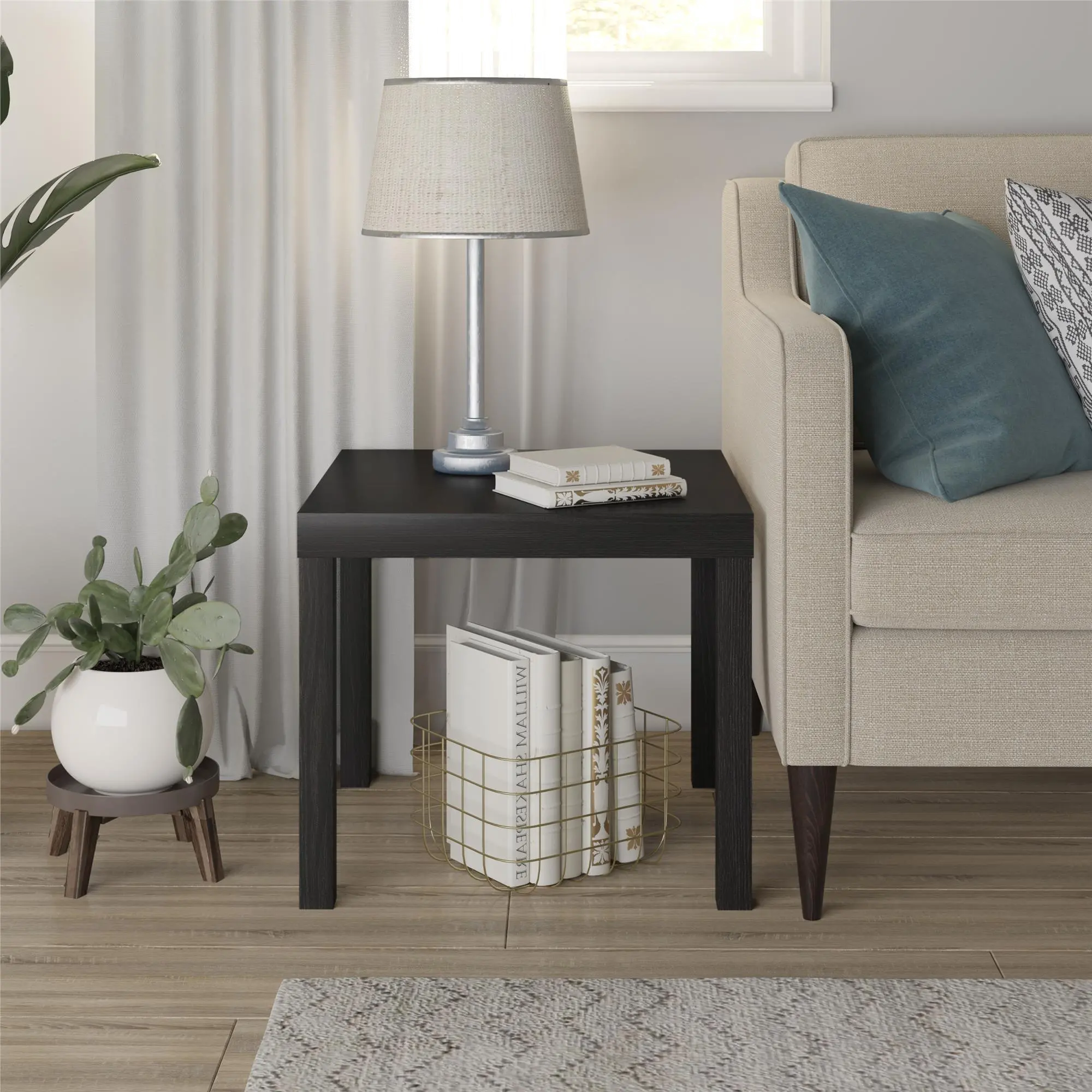 Parsons Espresso End Table
