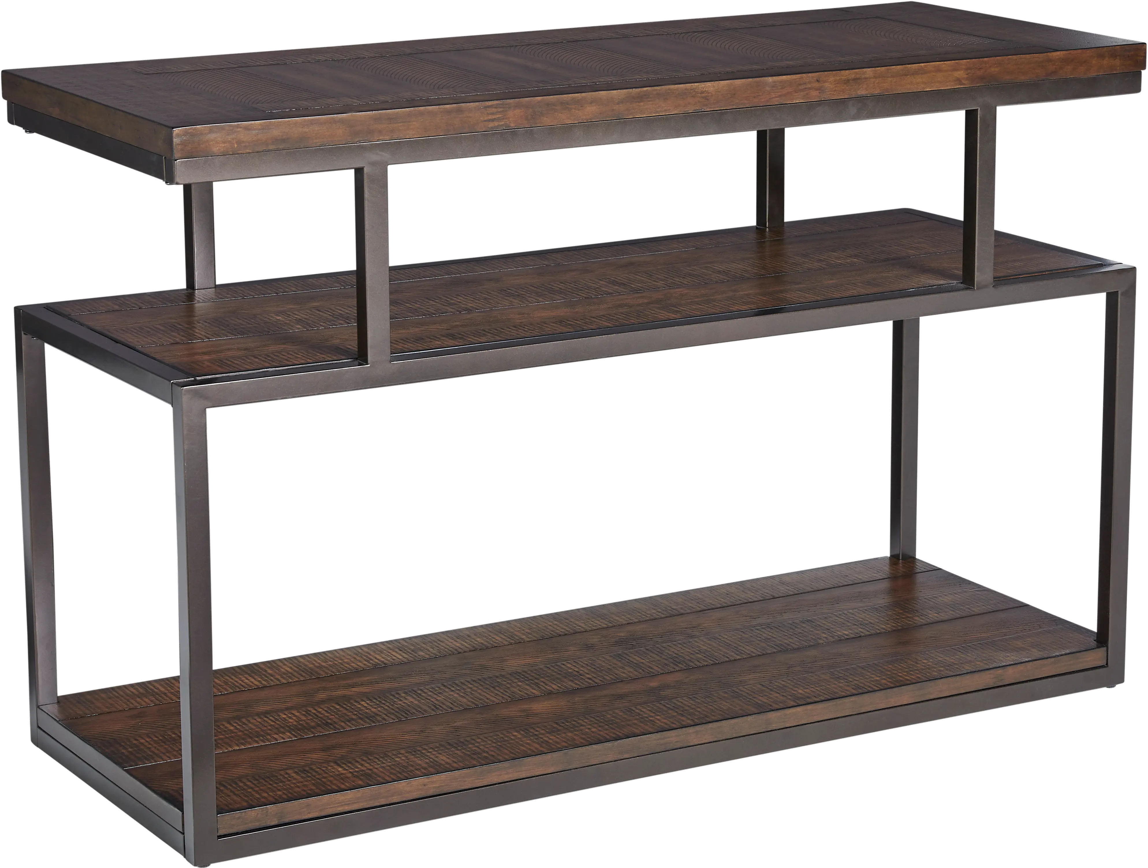 Lake Forest Brown Sofa Table