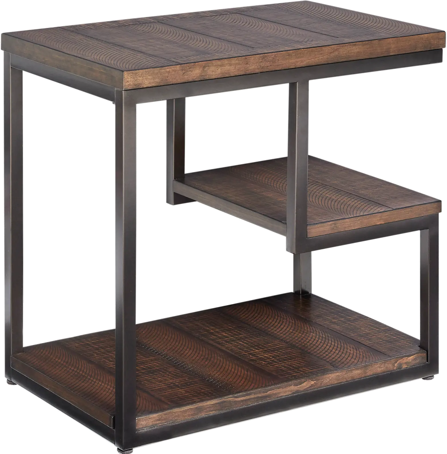 Lake Forest Brown Chairside Table