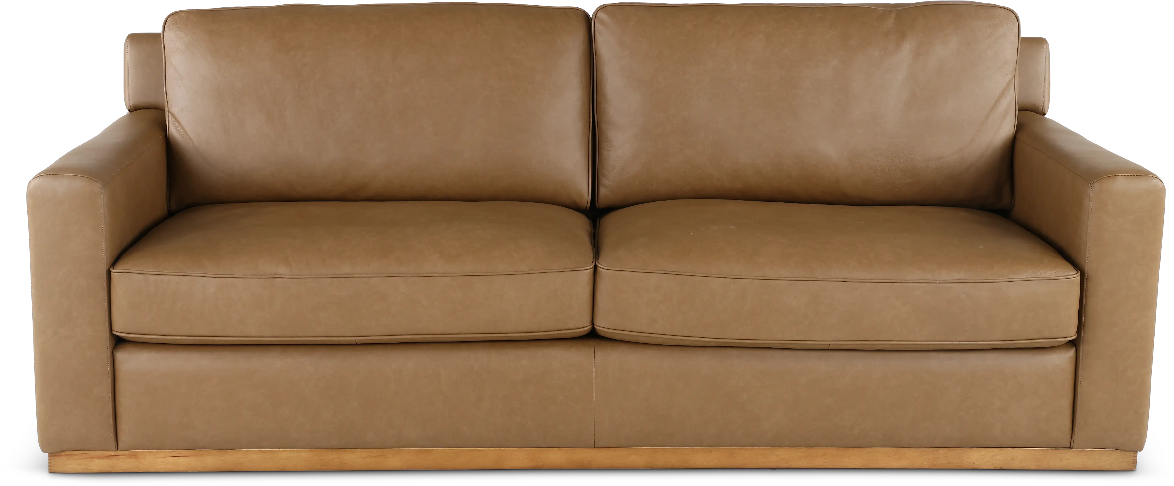Mason Brown Leather Sofa