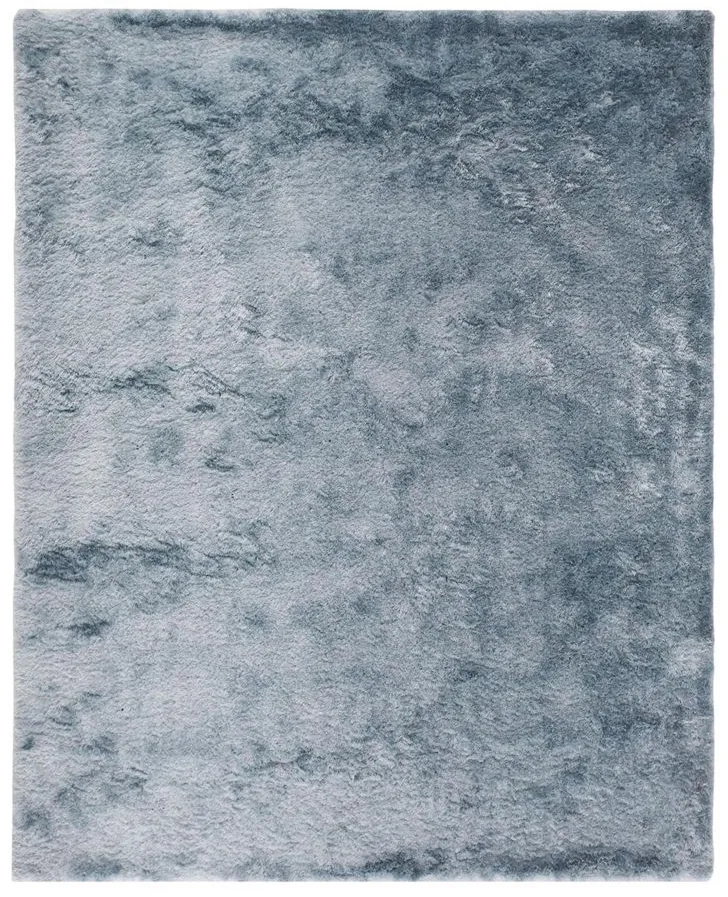 Indochine Plush Shag Area Rug with Metallic Sheen