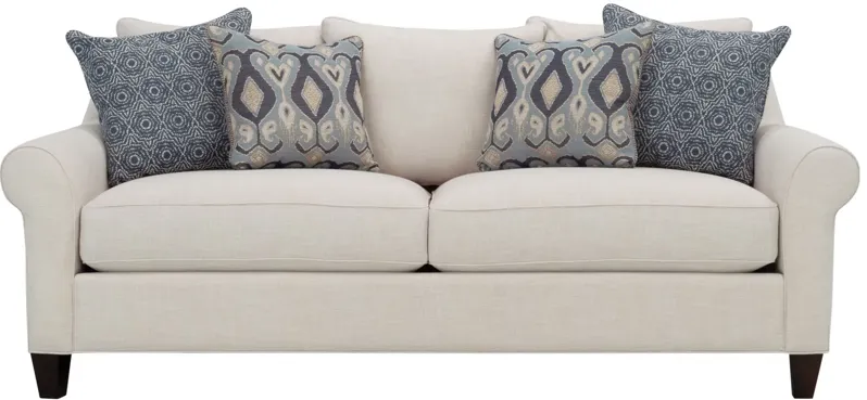 Gemma Sofa in Effie Linen by H.M. Richards