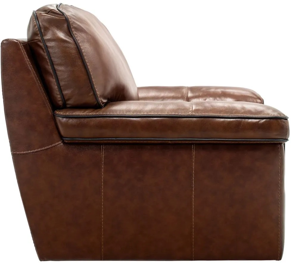 Colton Leather Swivel Chair