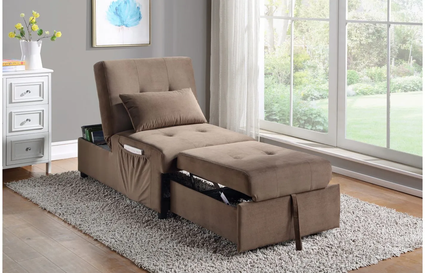 Fraser Chair with Pullout Bed
