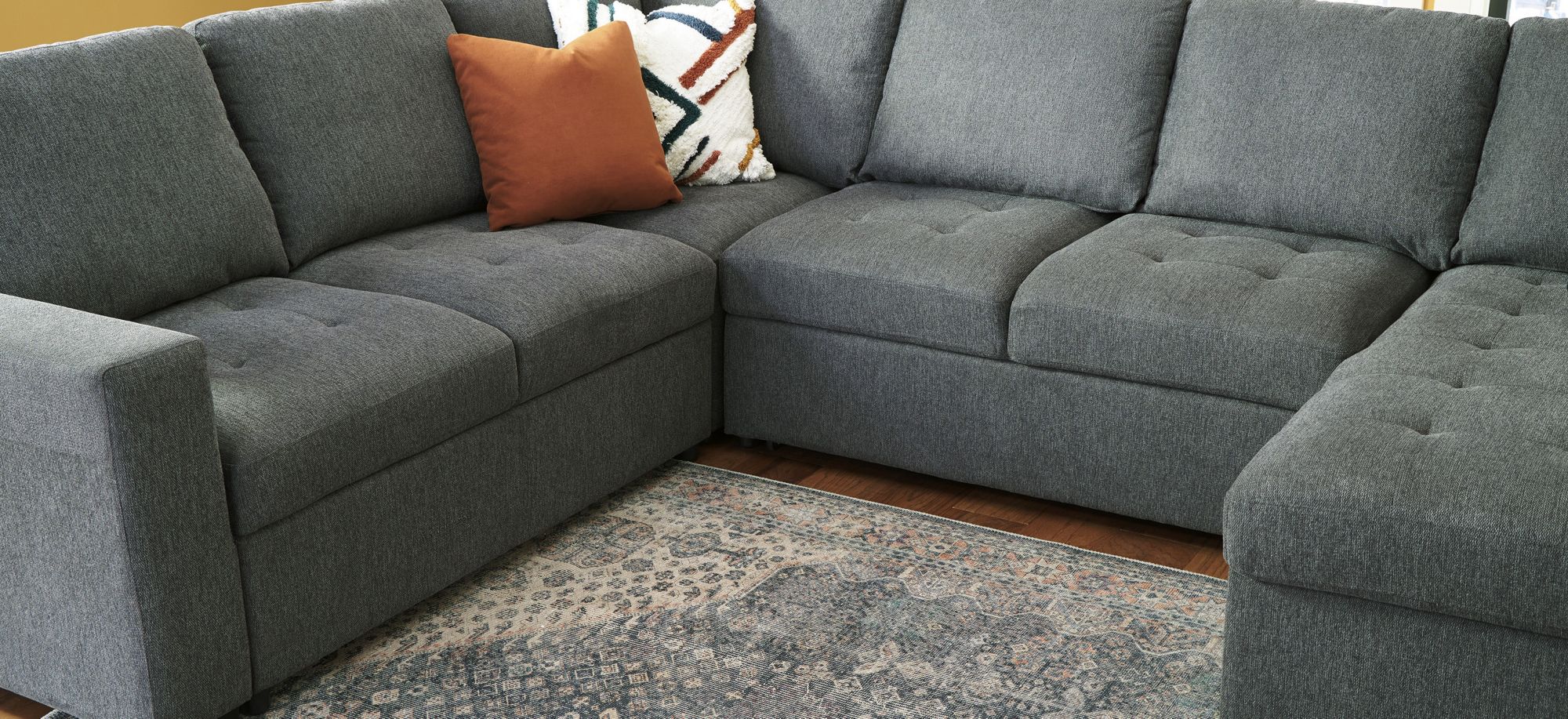 Millcoe 3-Pc Pop Up Bed Sectional