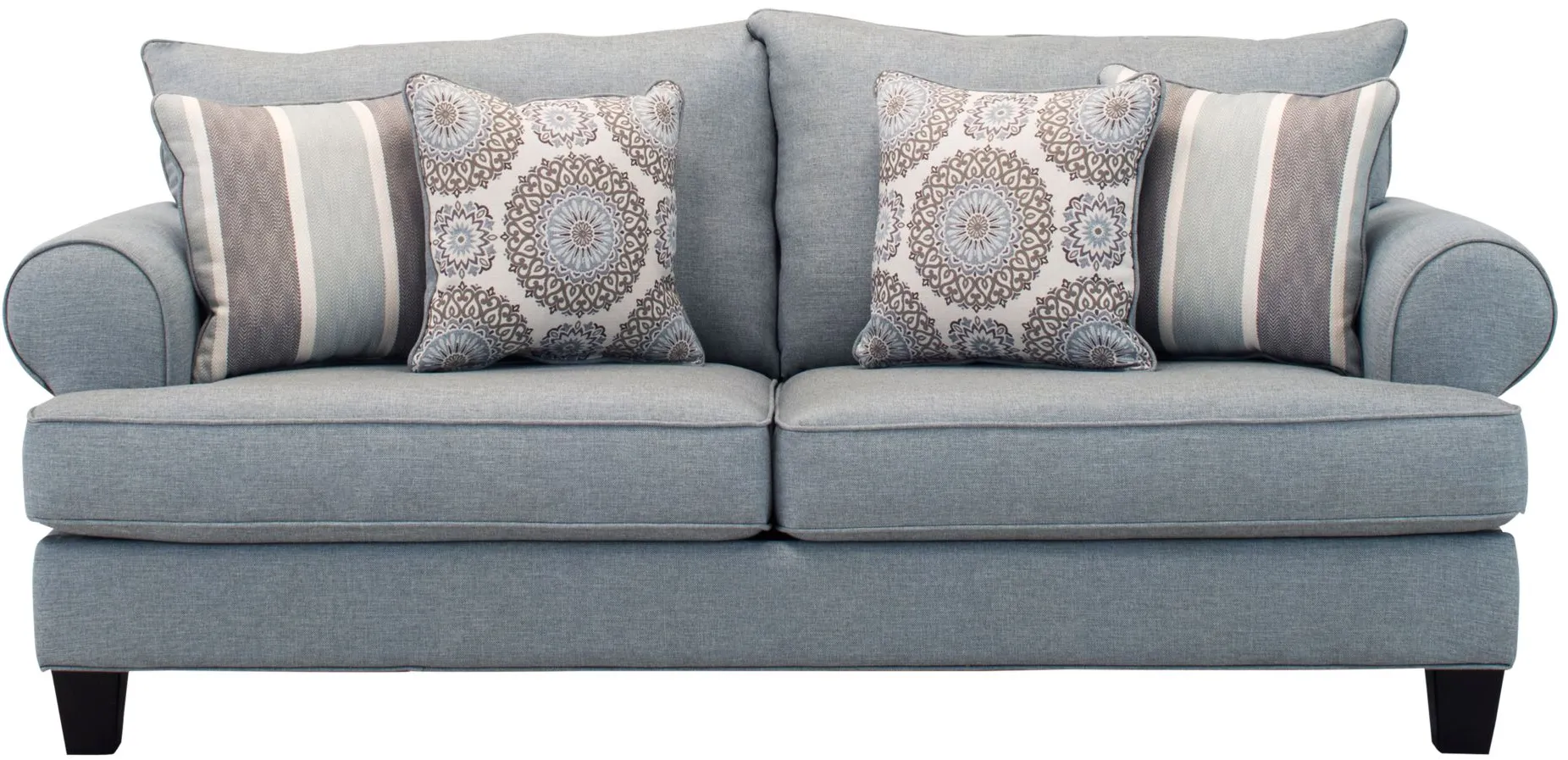 Azlyn Queen Sleeper in Grande Mist by Fusion Furniture