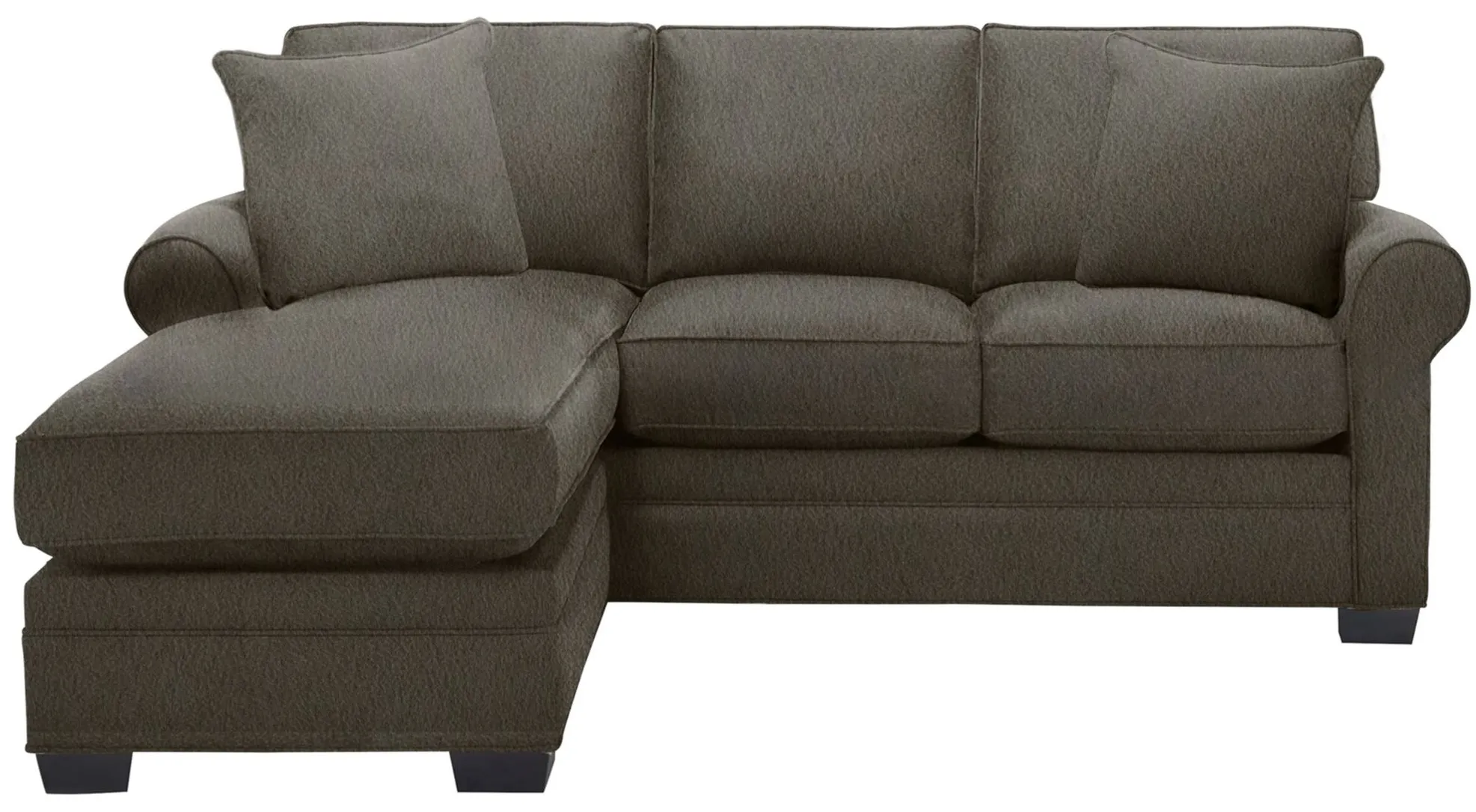 Glendora Reversible Sofa Chaise W/ Queen Sleeper in SSS MINERAL by H.M ...