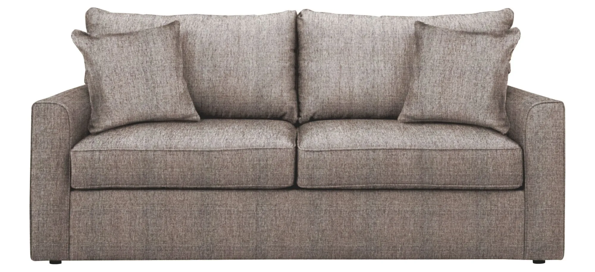 Trayce Queen Sleeper Sofa in Braxton Stone by Overnight Sofa.