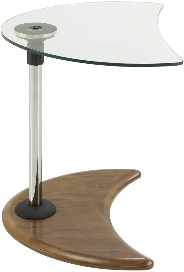 Stressless Alpha USB Table w/ glass