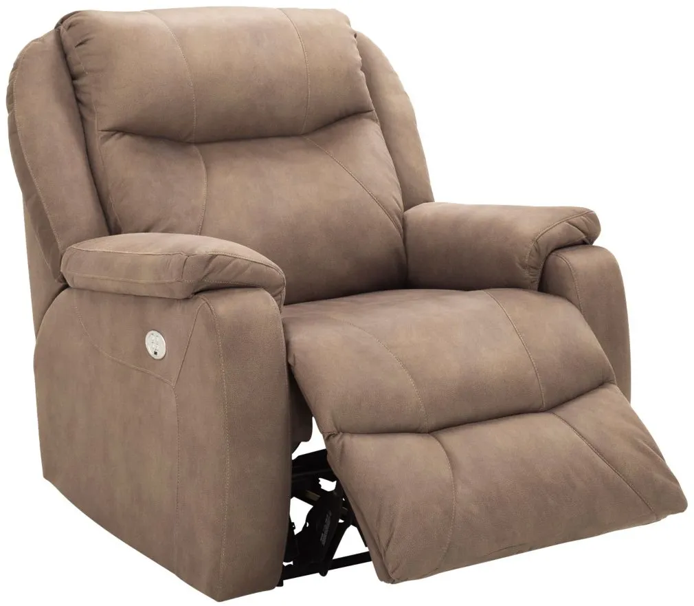 Watson Microfiber Power Recliner w/ Power Headrest