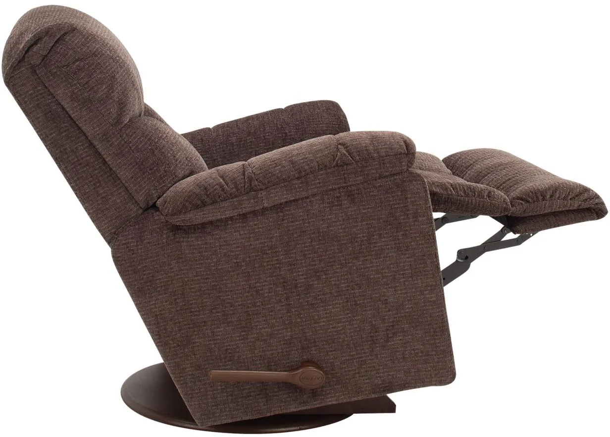 Morrie Chenille Swivel Rocker Recliner