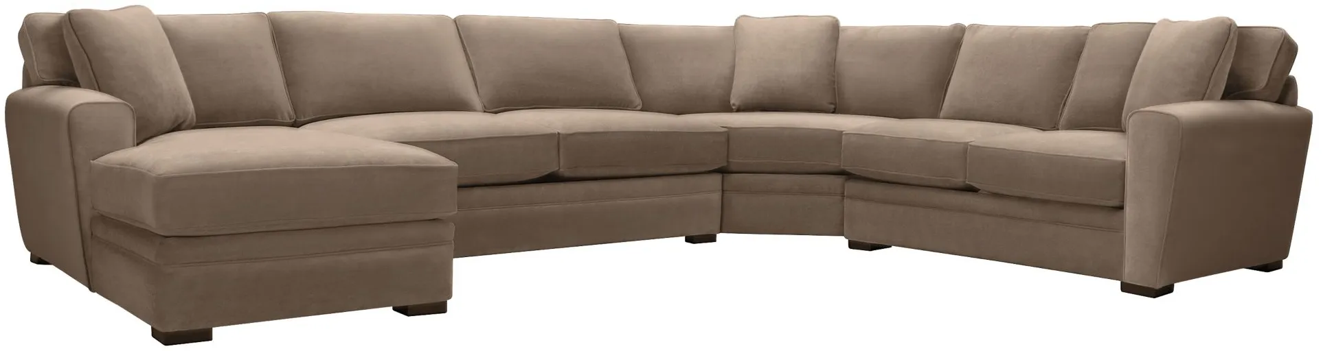 Artemis II 4-pc. Full Sleeper Sectional Sofa in Gypsy Taupe by Jonathan ...