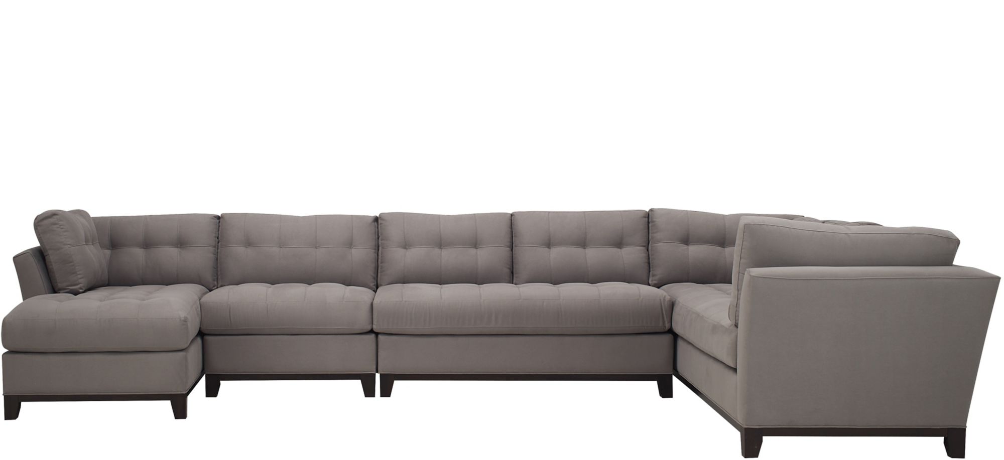 Cityscape 4-pc. Sectional with Lefthand Facing Chaise and Armless Chair