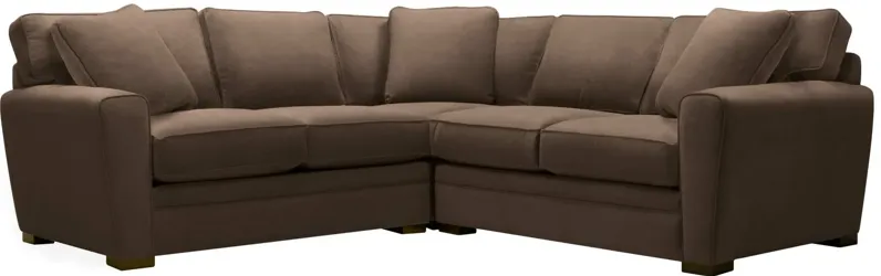 Artemis II 3-pc. Symmetrical Sectional Sofa in Gypsy Chocolate by ...
