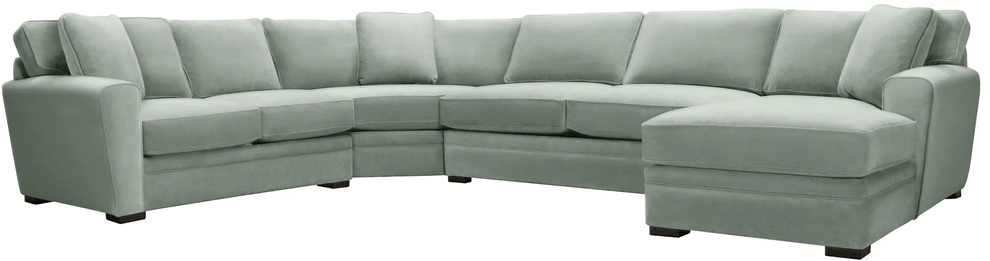 Artemis II 4-pc. Right Hand Facing Sectional Sofa in Gypsy Seaspray by ...
